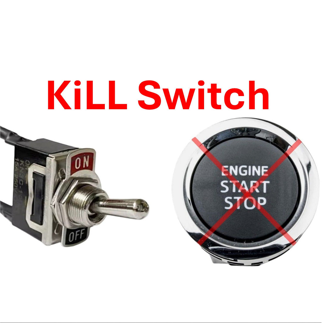 Hidden Kill Switch for Toyota Land Cruiser 300 / 200, Prado 250 / 150 ...